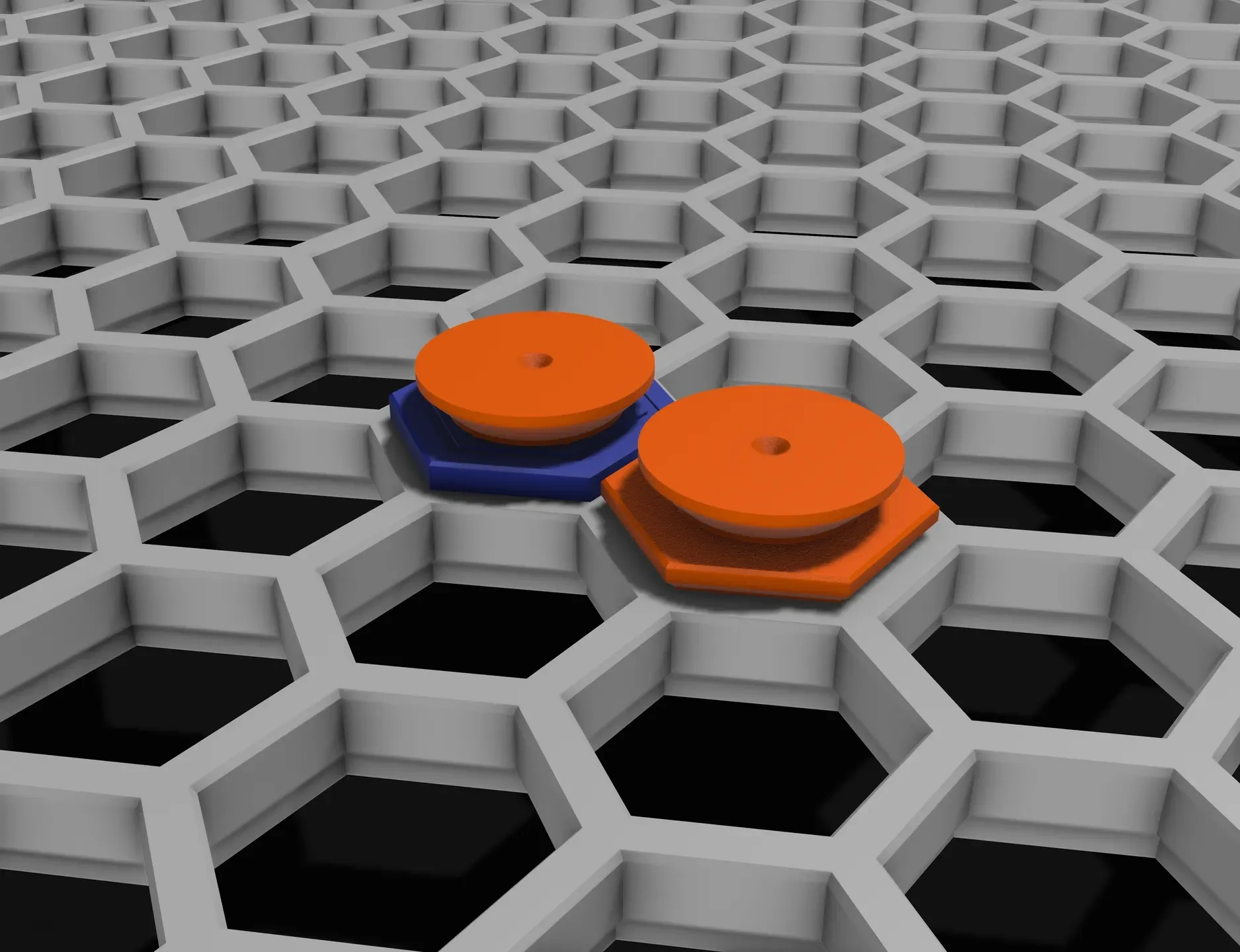 Multiconnect - Honeycomb storage wall (HSW) 二次创作 - 来自 David D - MakerWorld