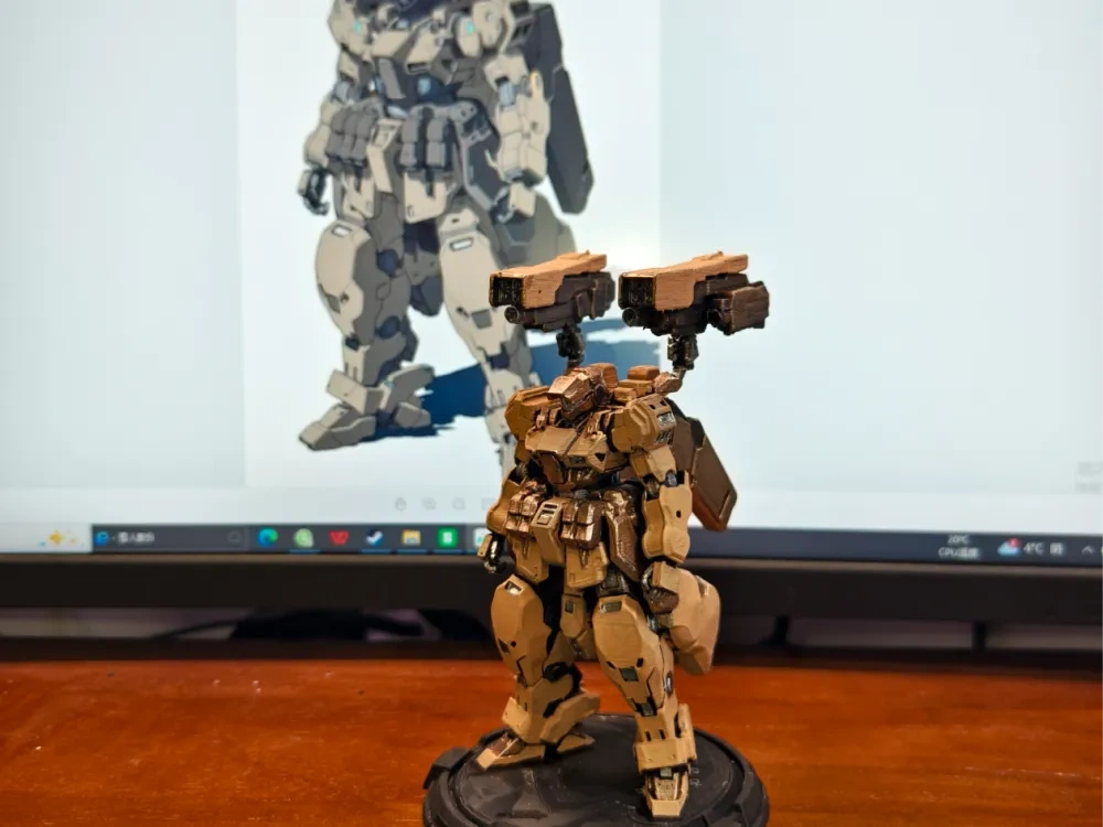 《代号2149》未来战士—亚联盟火力型 - 免费 3D 打印模型 - MakerWorld