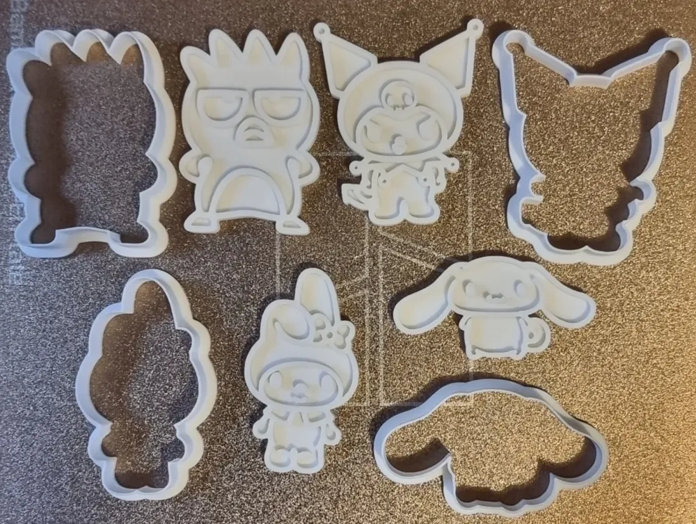 Sanrio Cookie Cutter Set 3 来自 Simon.Simon - MakerWorld