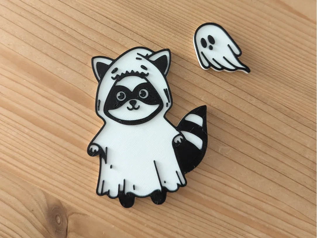 Halloween Pedro / Raccoon Ghost 来自 ReinAir - MakerWorld