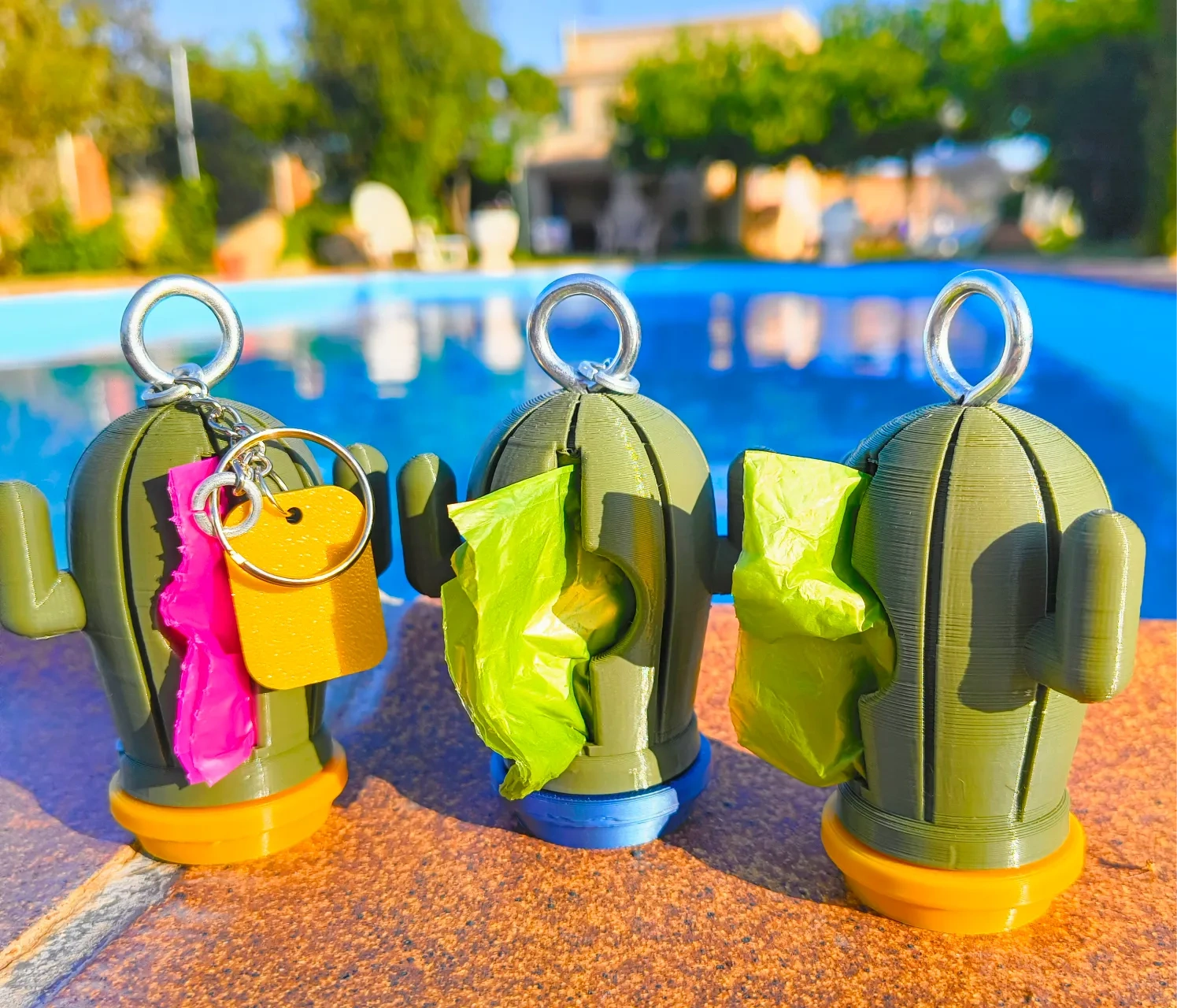 Cactus Pet Waste Bag Dispenser 来自 S3RG10_PR1NTS - MakerWorld