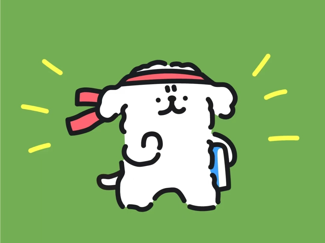 线条小狗--加油 来自 濤哥2MakerWorld：免费下载 3D 模型