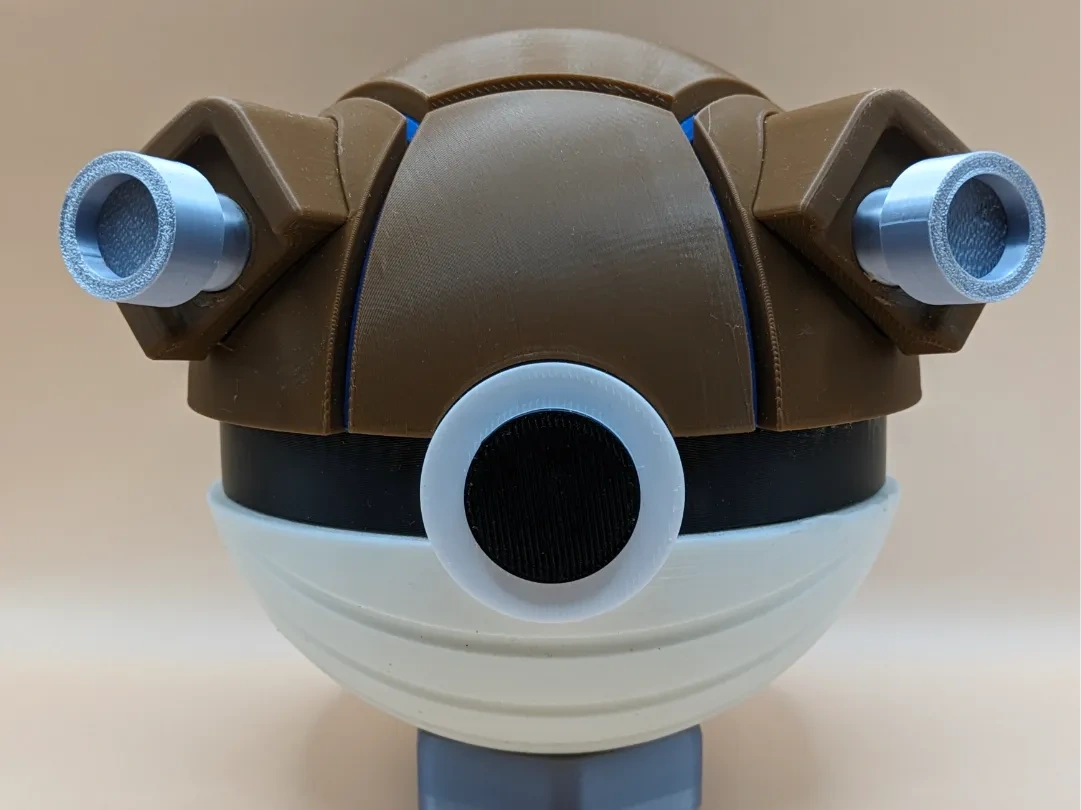 Blastoise 精灵球 - 多部件 来自 Gumnut Forge - MakerWorld