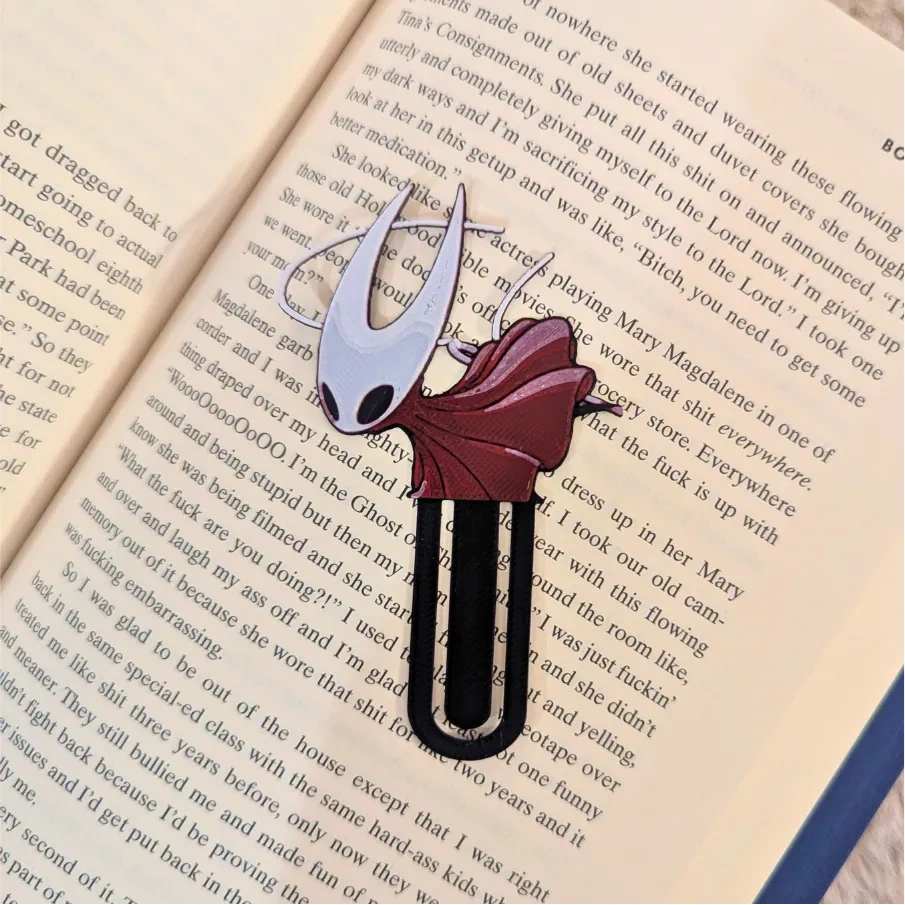 空洞骑士：丝之歌书签套装 来自 KingSponge MakerWorld：免费下载 3D 模型