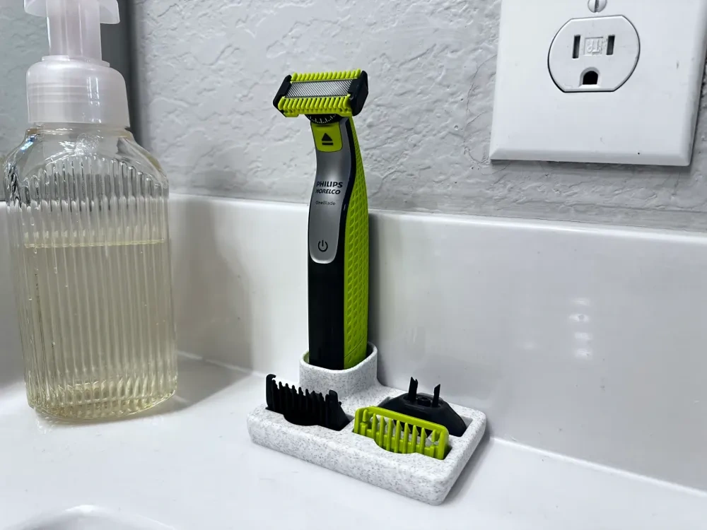 Philips Norelco OneBlade Stand (with attachments) 来自 Tuny - MakerWorld