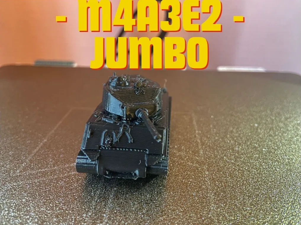 M4A3E2-Jumbo-Tank 来自 3Dprinting & Tank models - MakerWorld