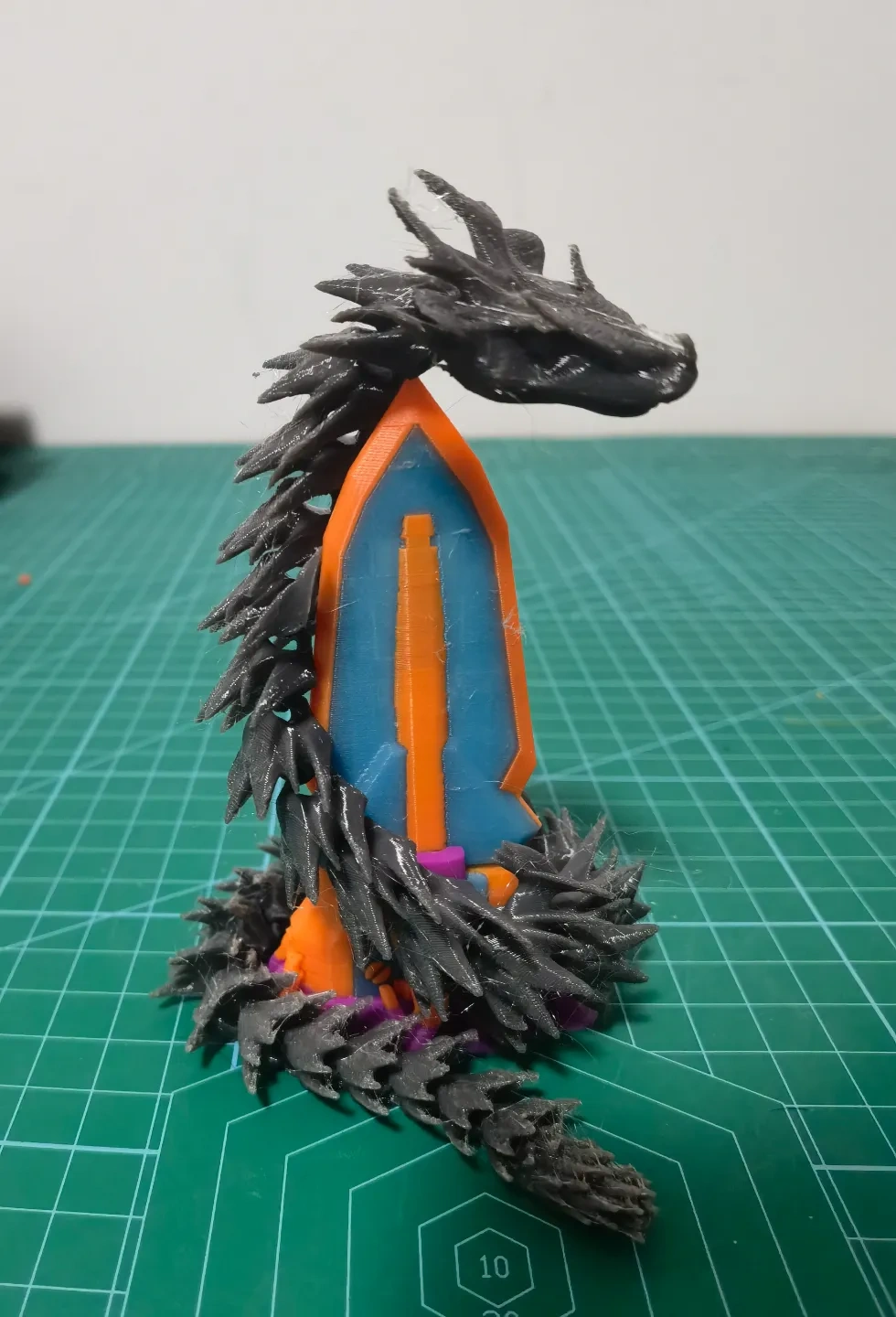 可动关节龙骨龙 来自 顽意 3D design Lab【★】 - MakerWorld