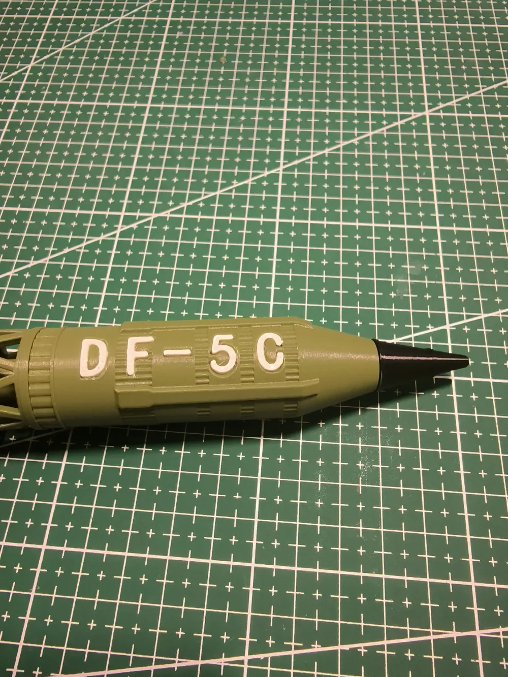 东风5C战略核导弹覆盖全球版(DF-5C) 来自 瑞哥DIY MakerWorld：免费下载 3D 模型