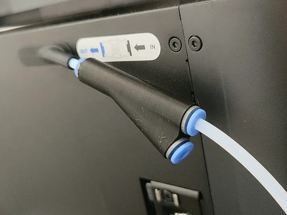 拓竹P1/X1 AMS 三通_ECAS04_Bowden鲍登接头 来自 thawneko MakerWorld：免费下载 3D 模型