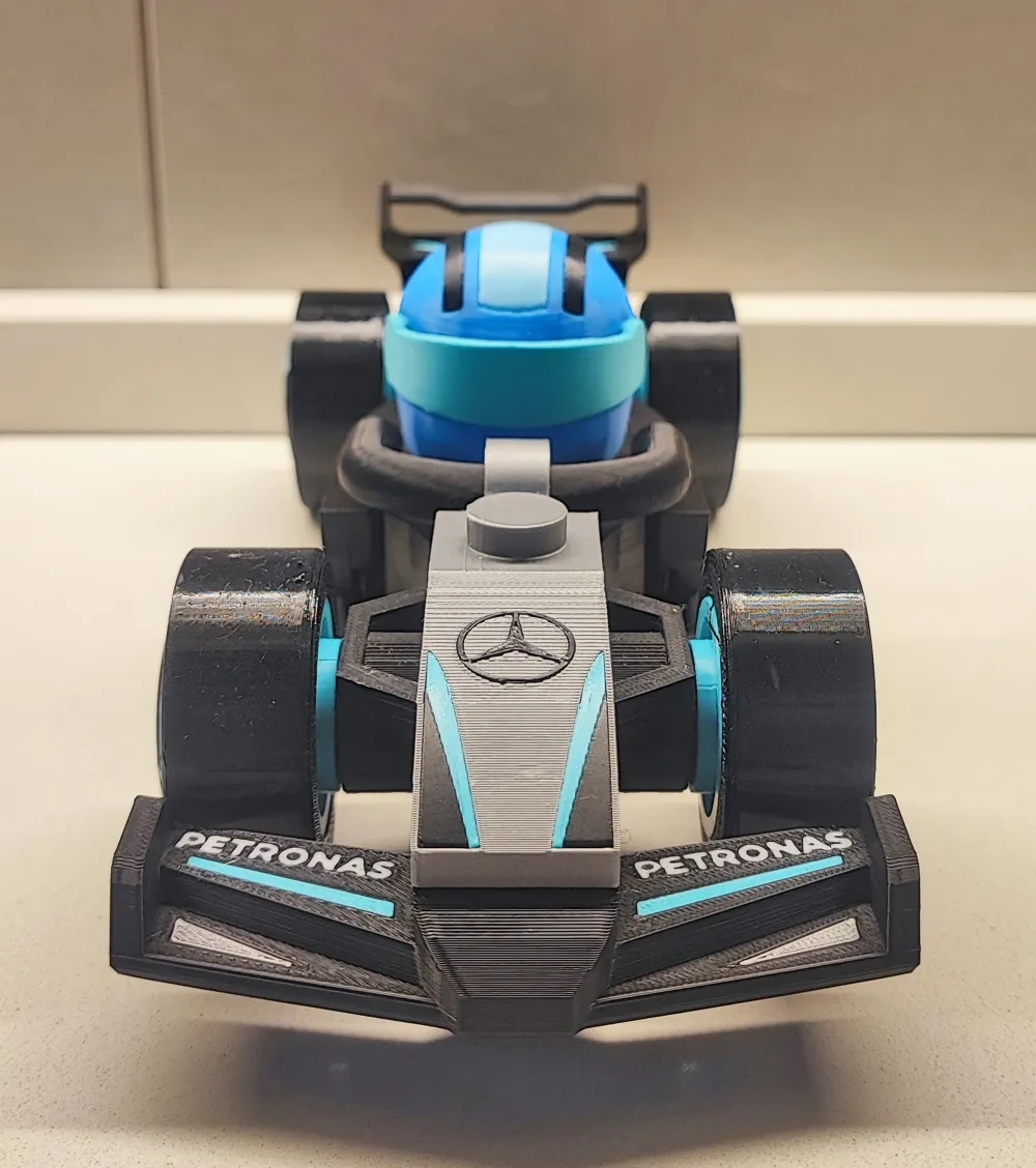 F1 积木 奔驰 – 豪华版 300% PLUS 来自 StefanoMamos MakerWorld：免费下载 3D 模型