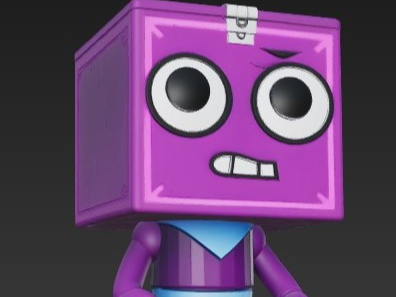 来自 Dandy’s World 魔法 Roblox 游戏的 Boxten 手办 - 免费 3D 打印模型 - MakerWorld