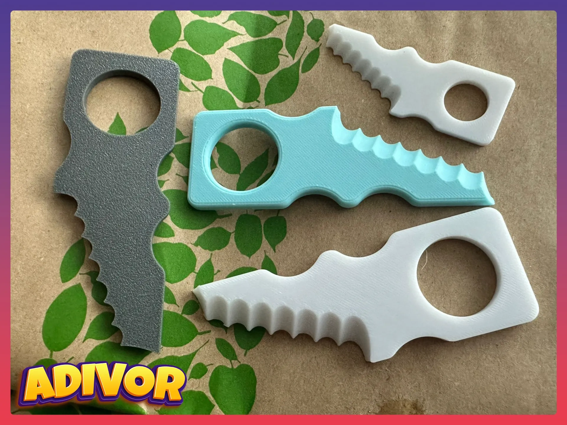 功能性人体工学刀具 来自 Adivor - MakerWorld