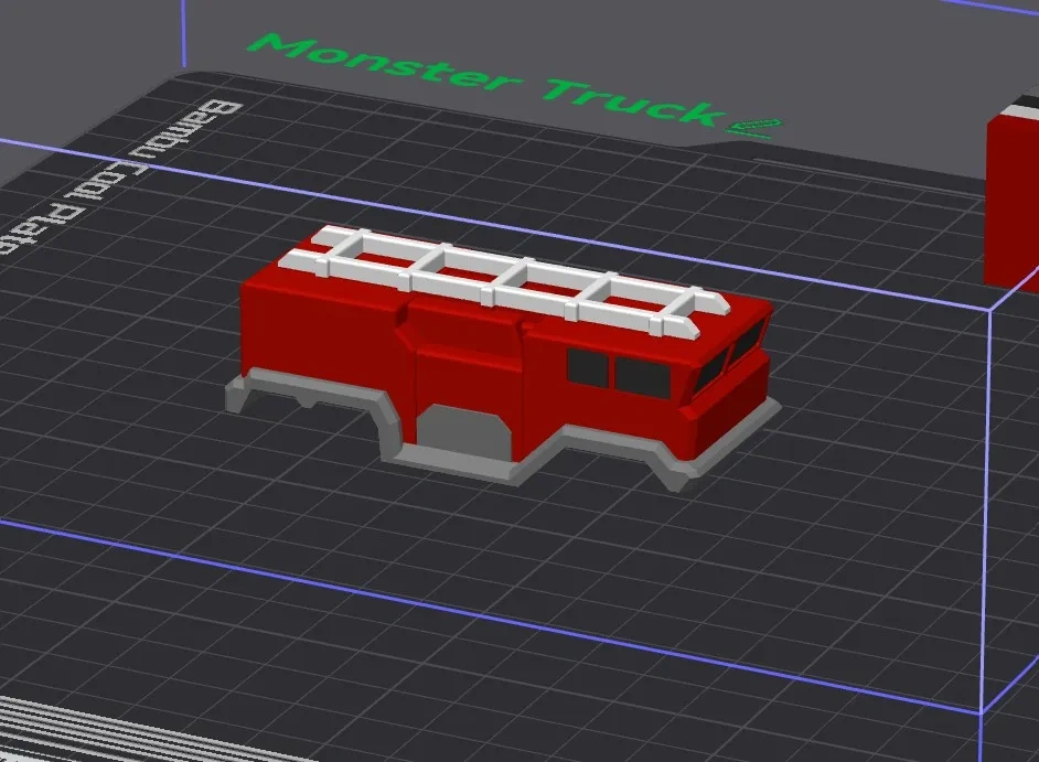 怪兽卡车玩具 - 5警报风格 - 免费 3D 打印模型 - MakerWorld