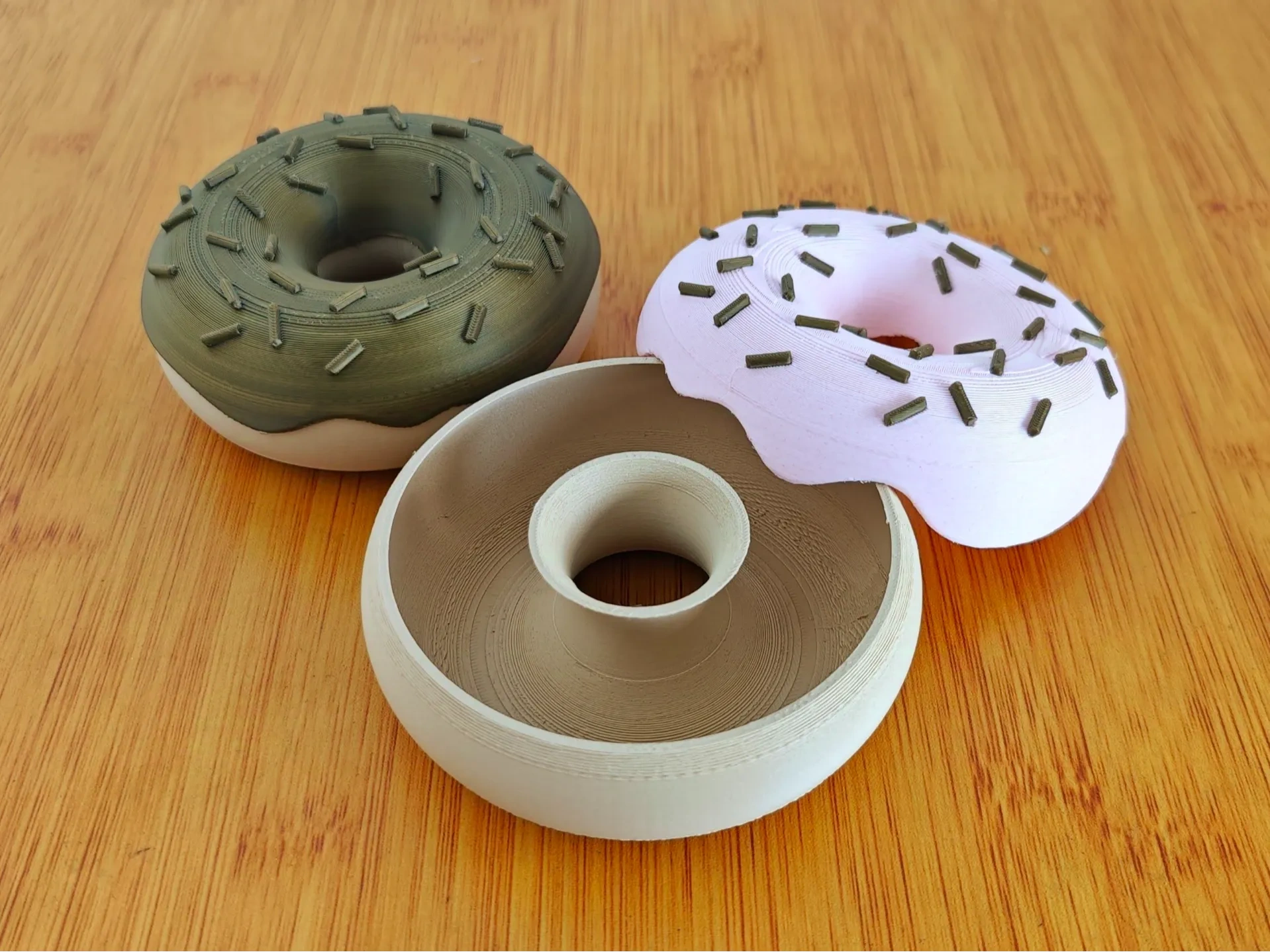 Donut Storage Box / Candy Bowl 来自 Nature Hut - MakerWorld