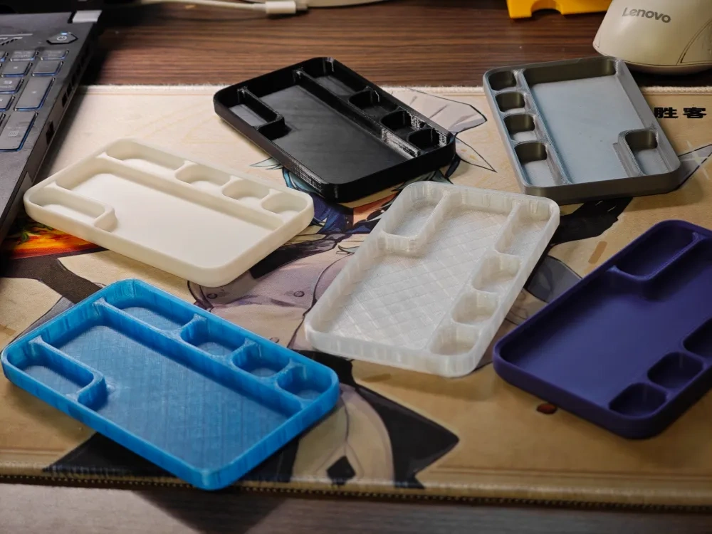 零件托盘 可堆叠 30g耗材 1小时快速打印 来自 胖熊猫胖胖 MakerWorld：免费下载 3D 模型