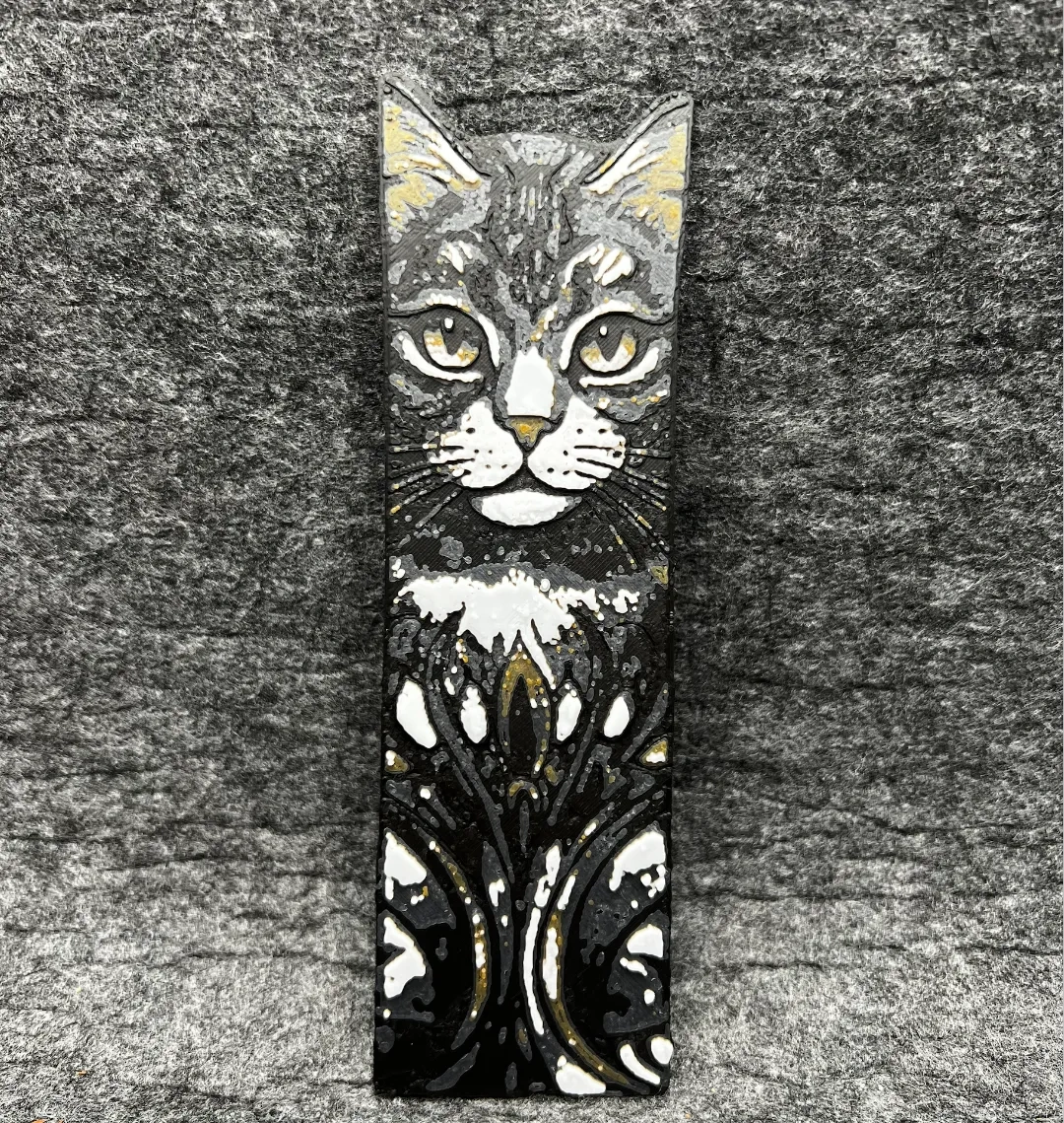 Cat Ear Bookmark 来自 CraftHappy - MakerWorld