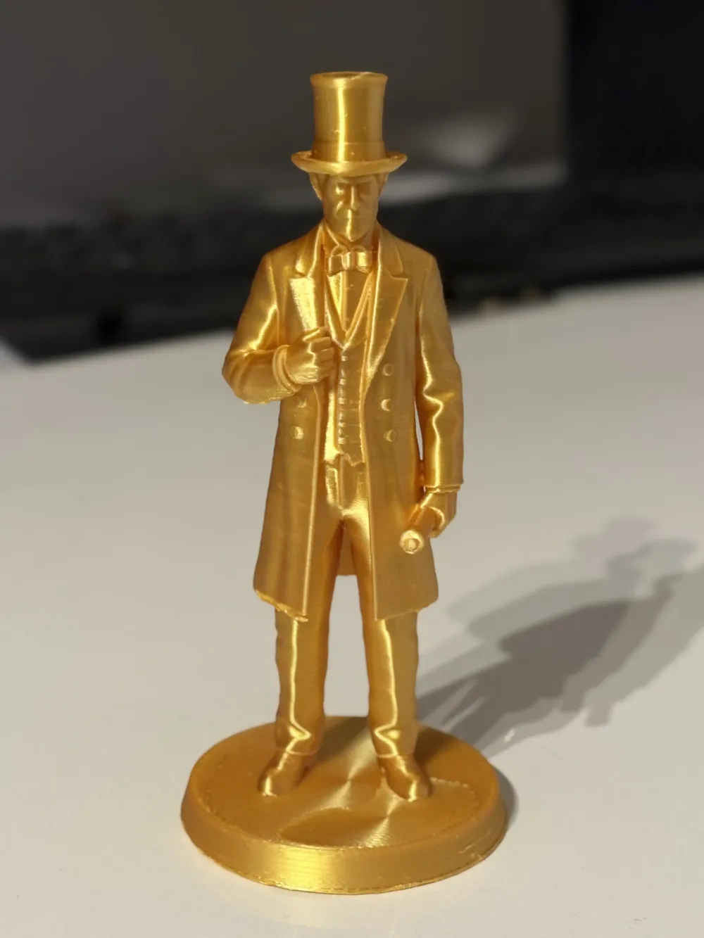 亚伯拉罕·林肯 – 站立历史人物 - 免费 3D 打印模型 - MakerWorld