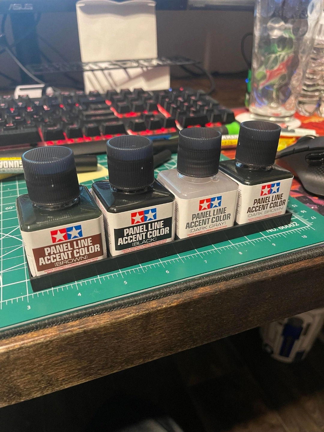Gunpla Model Kit Tamiya Panel Liner/ Cement Holder 来自 Tuck91 - MakerWorld
