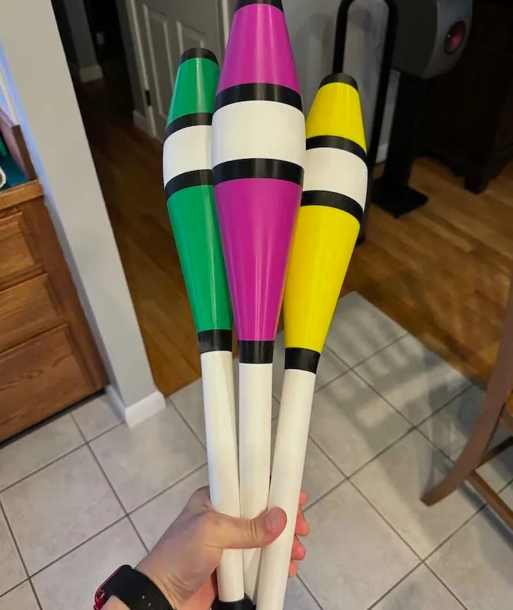 Juggling Clubs 来自 rennim - MakerWorld