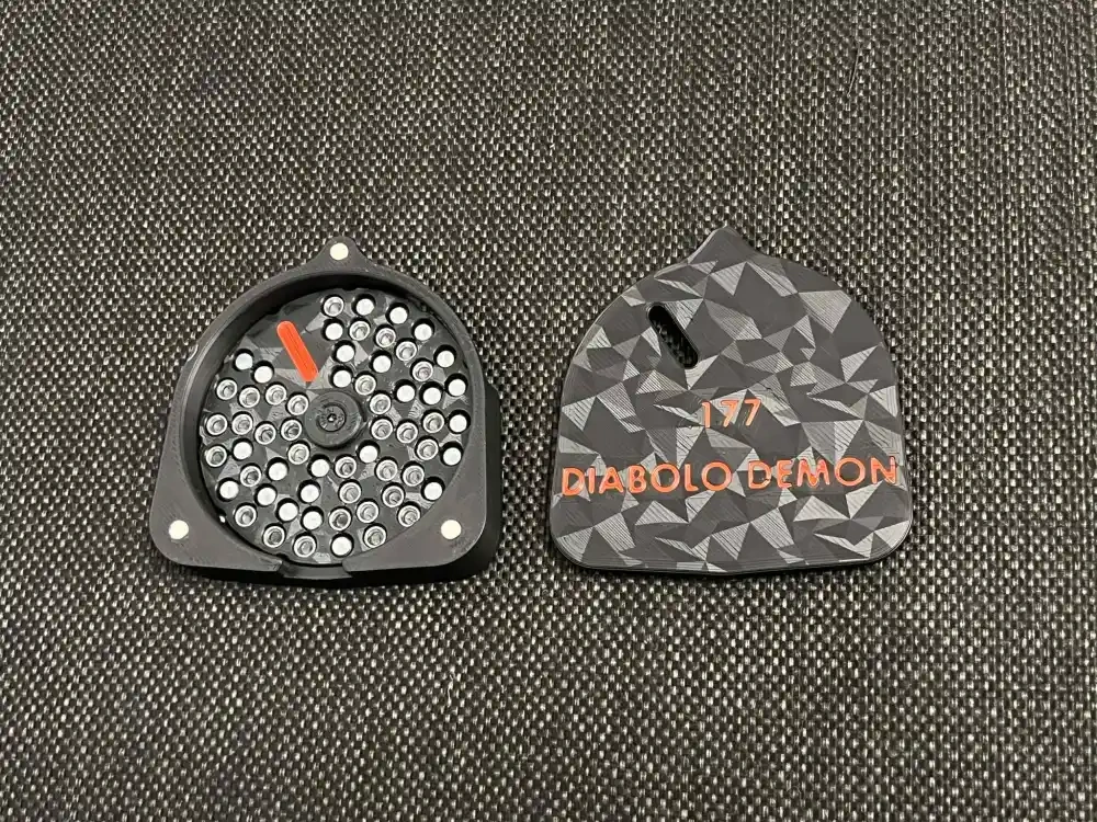 Diabolo Demon - 旋转气枪弹丸分配器 - 免费 3D 打印模型 - MakerWorld