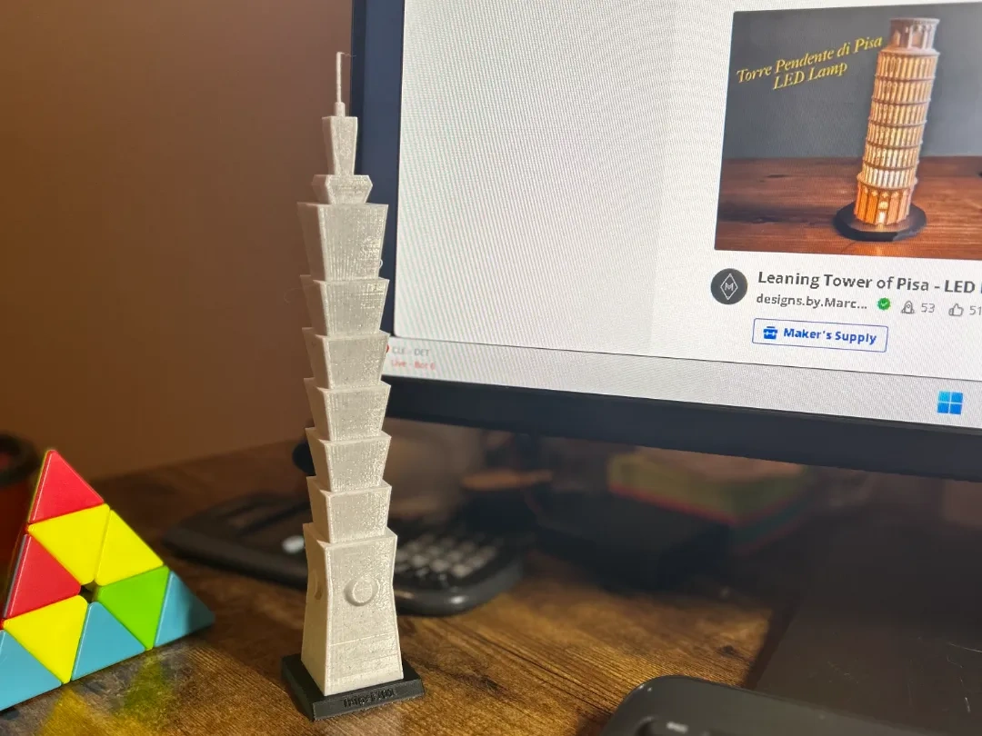 台北101 来自 Waffle Designs - MakerWorld