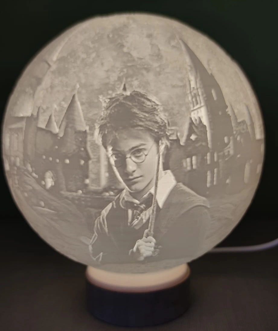 Litofania de Harry Potter 来自 Litolunar - MakerWorld