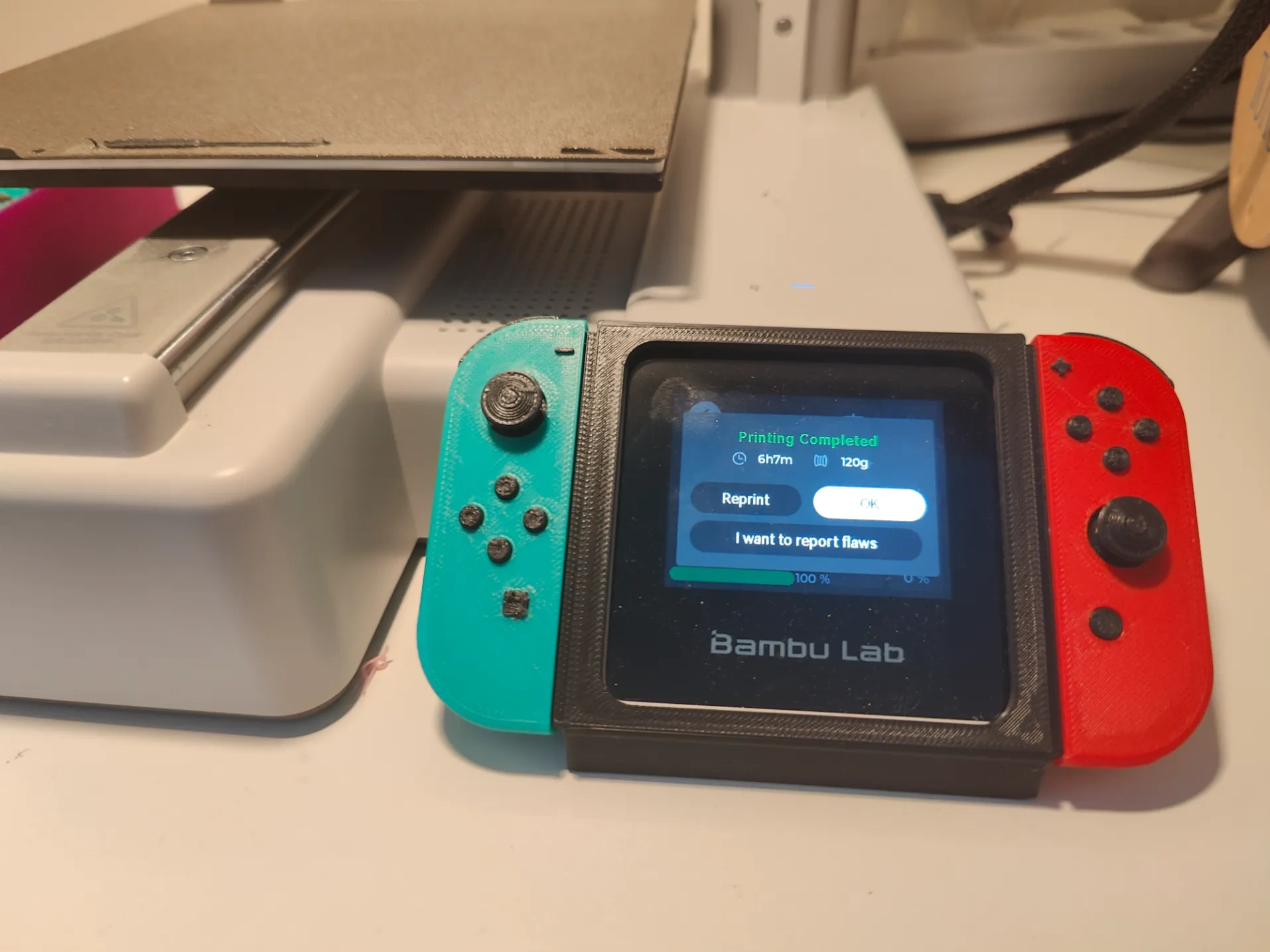 Bambu Lab A1 mini 的任天堂 Switch "皮肤" 来自 Zonique2k - MakerWorld