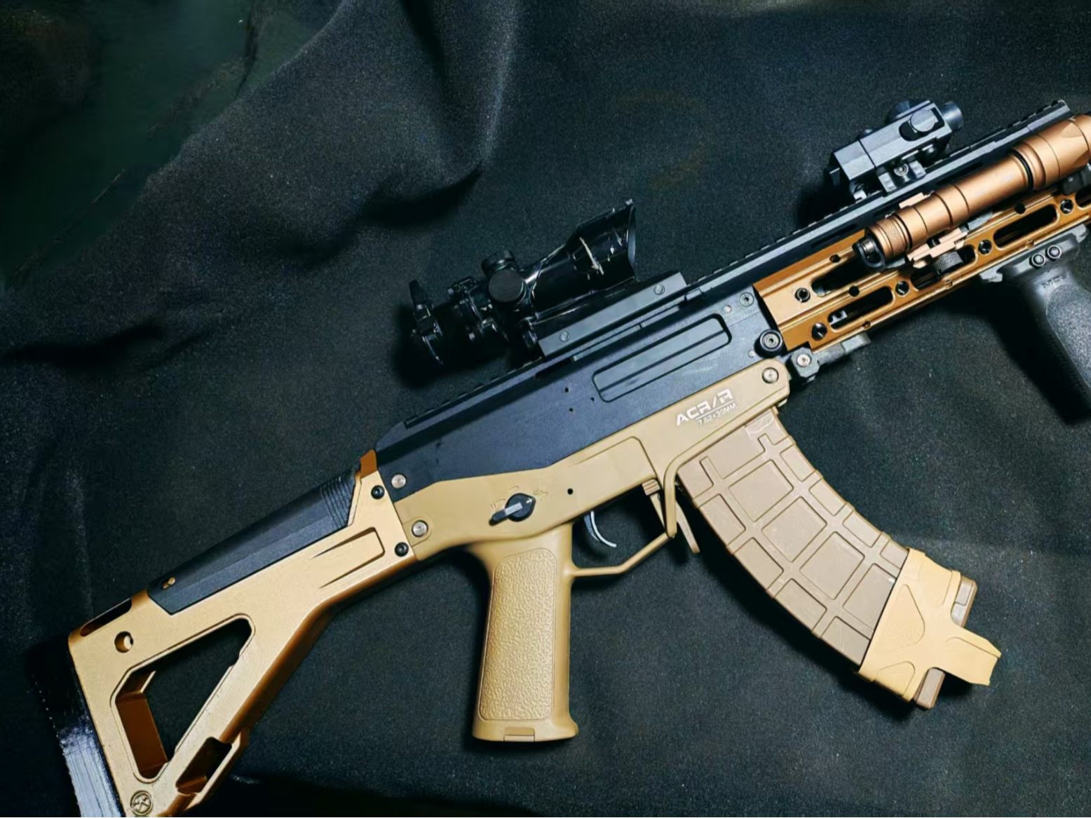 锦明J10 ACR fixed stock 后托 来自 user_1699802494 MakerWorld：免费下载 3D 模型