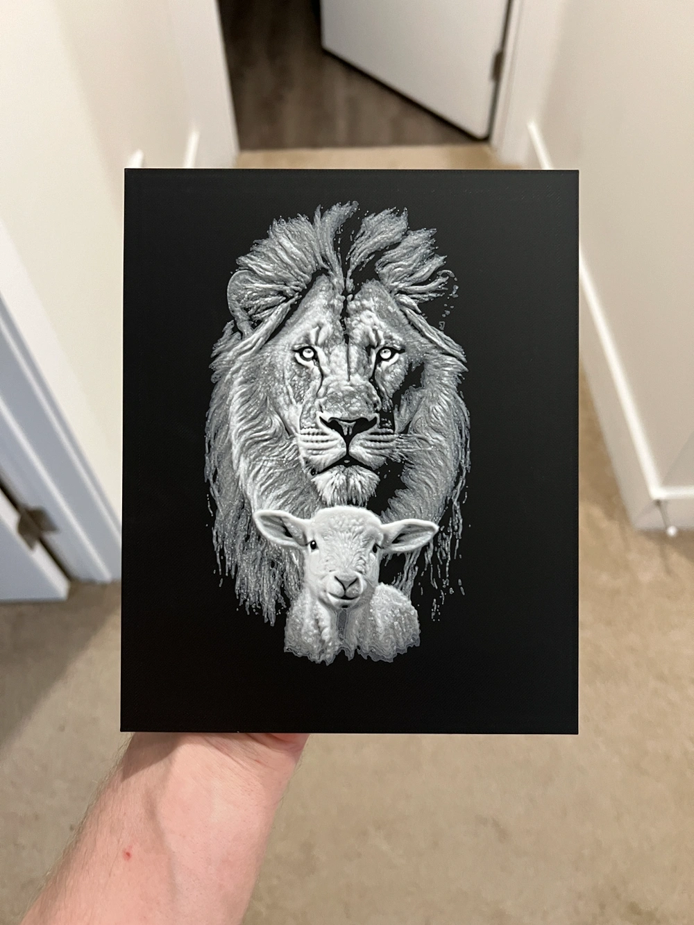 Lion and Lamb Wall Art 来自 RP47 Designs - MakerWorld