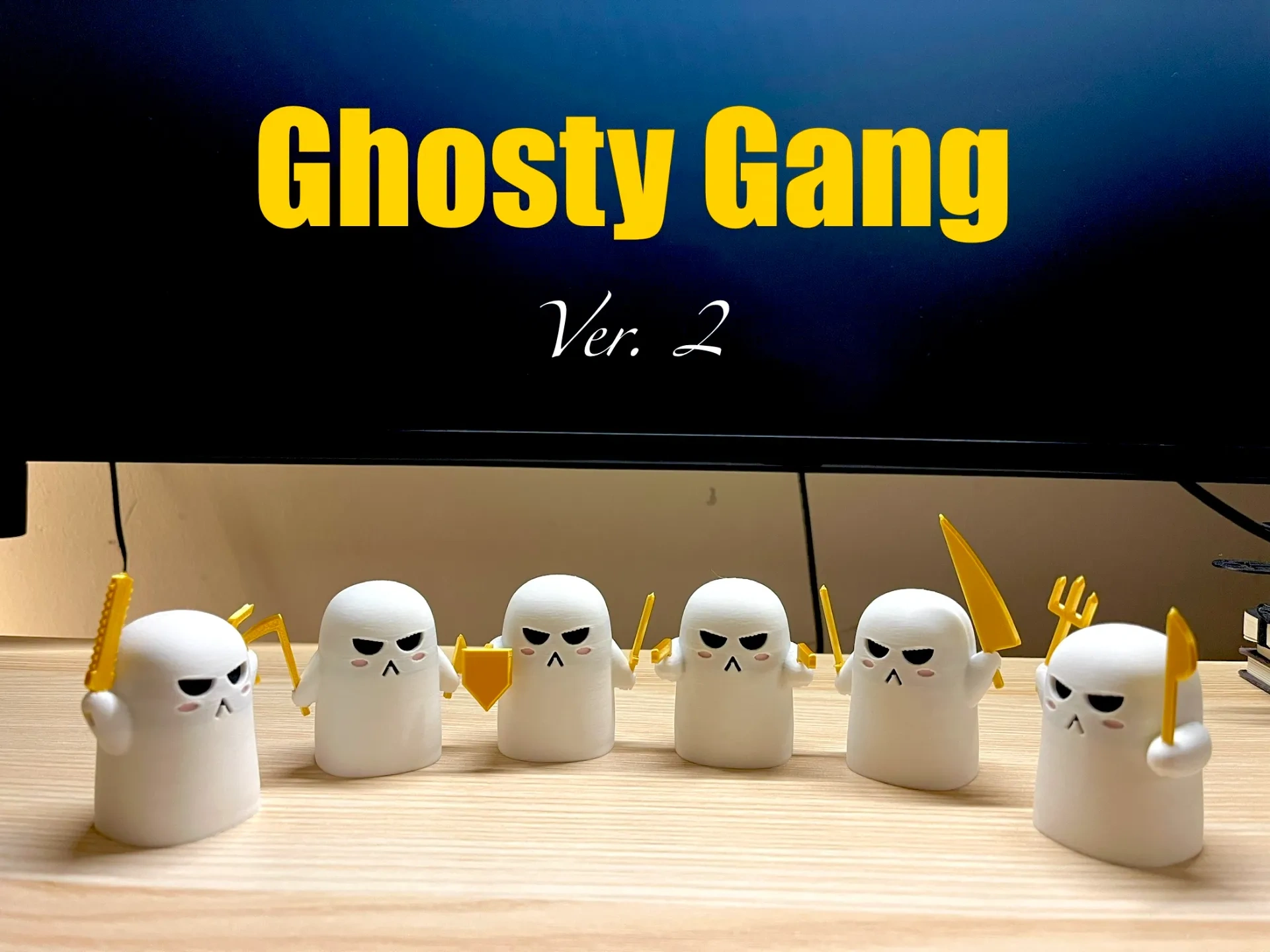 Ghosty Gang Ver. 2 来自 Chingoo.Jeesoo - MakerWorld