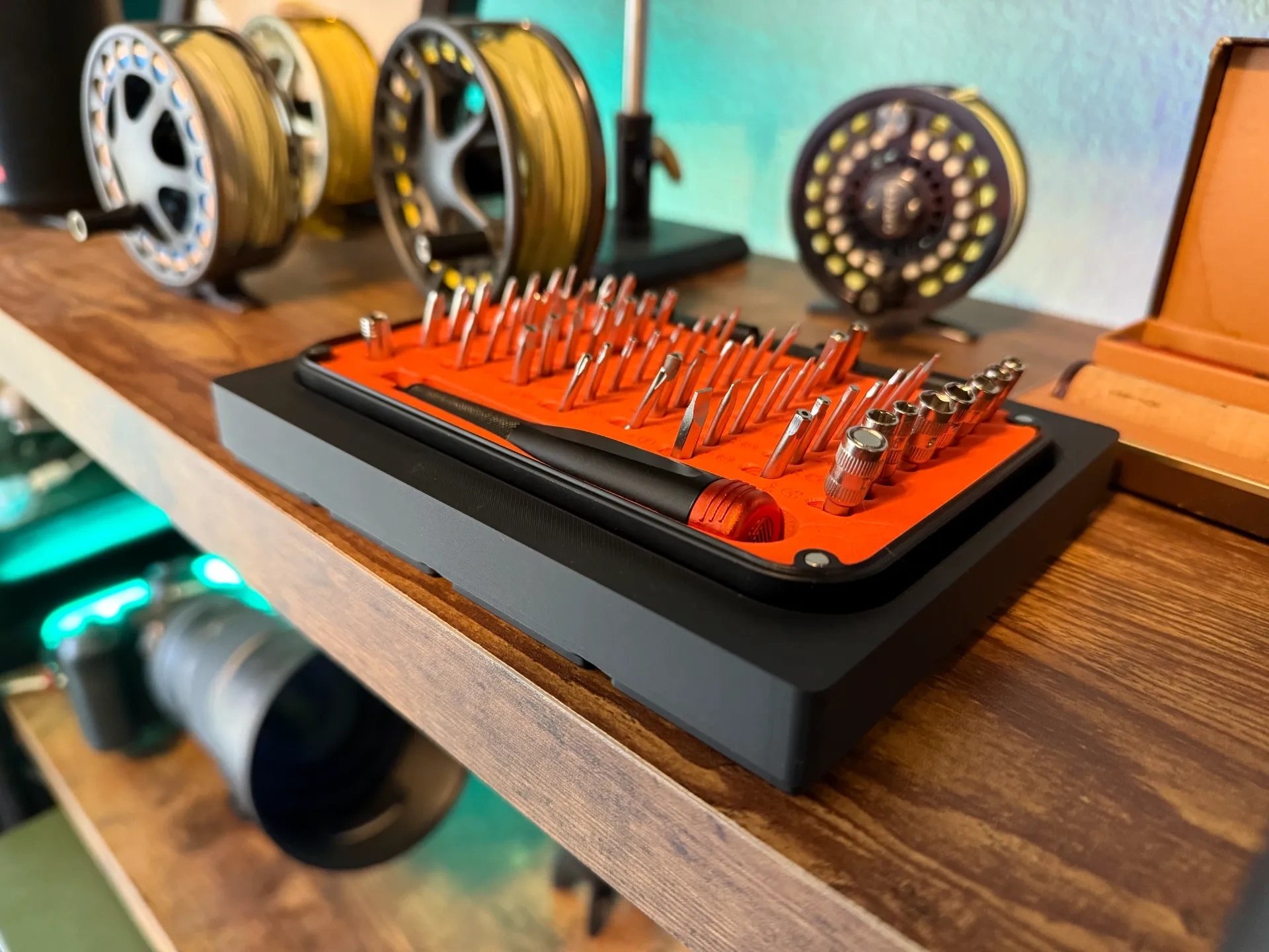 Gridfinity LTT Precision Screwdriver Case Holder 来自 Hopper_Dropper - MakerWorld