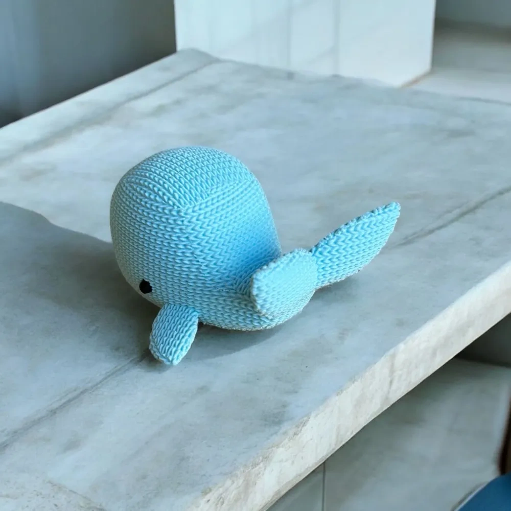 可爱的针织鲸鱼 来自 TreeD-prints - MakerWorld