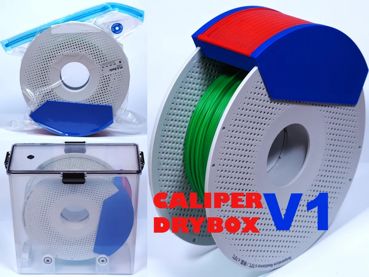 Caliper Drybox V1 for Bambu Lab spools 来自 SBlob - MakerWorld