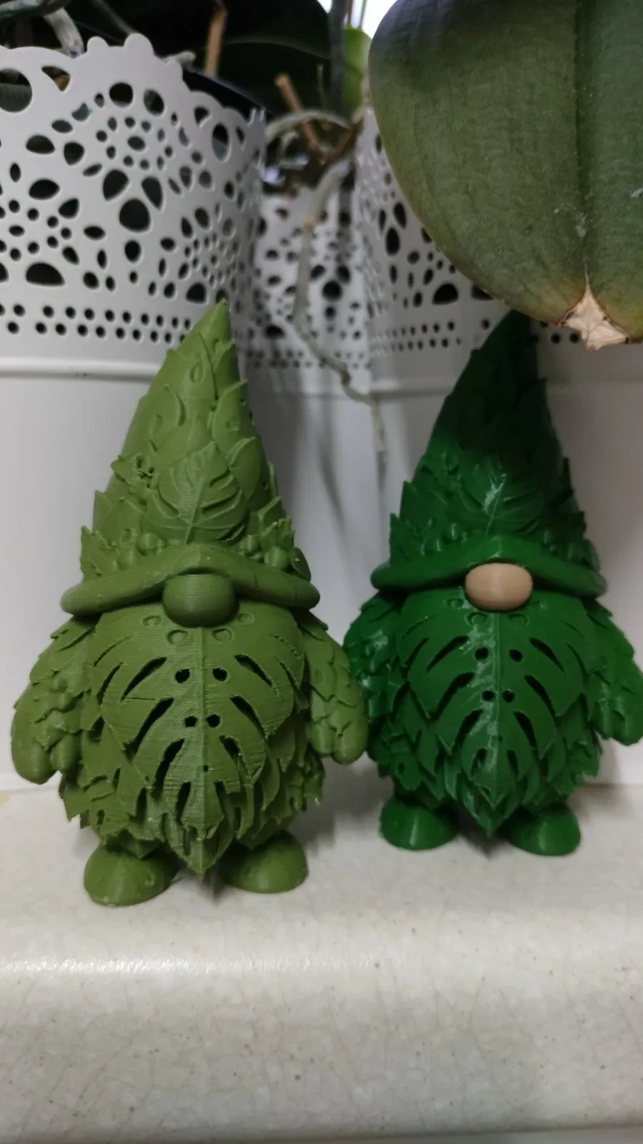 龟背竹小矮人 - 免费 3D 打印模型 - MakerWorld