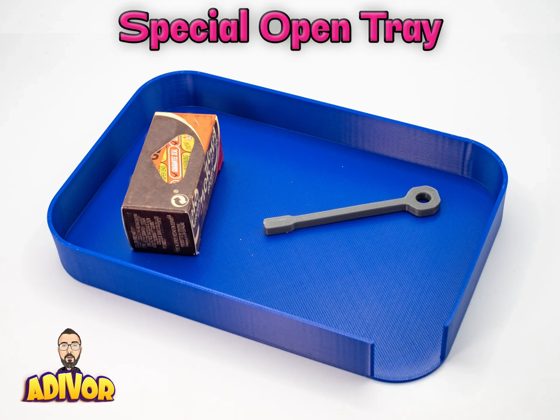 特制开放式托盘 来自 Adivor - MakerWorld