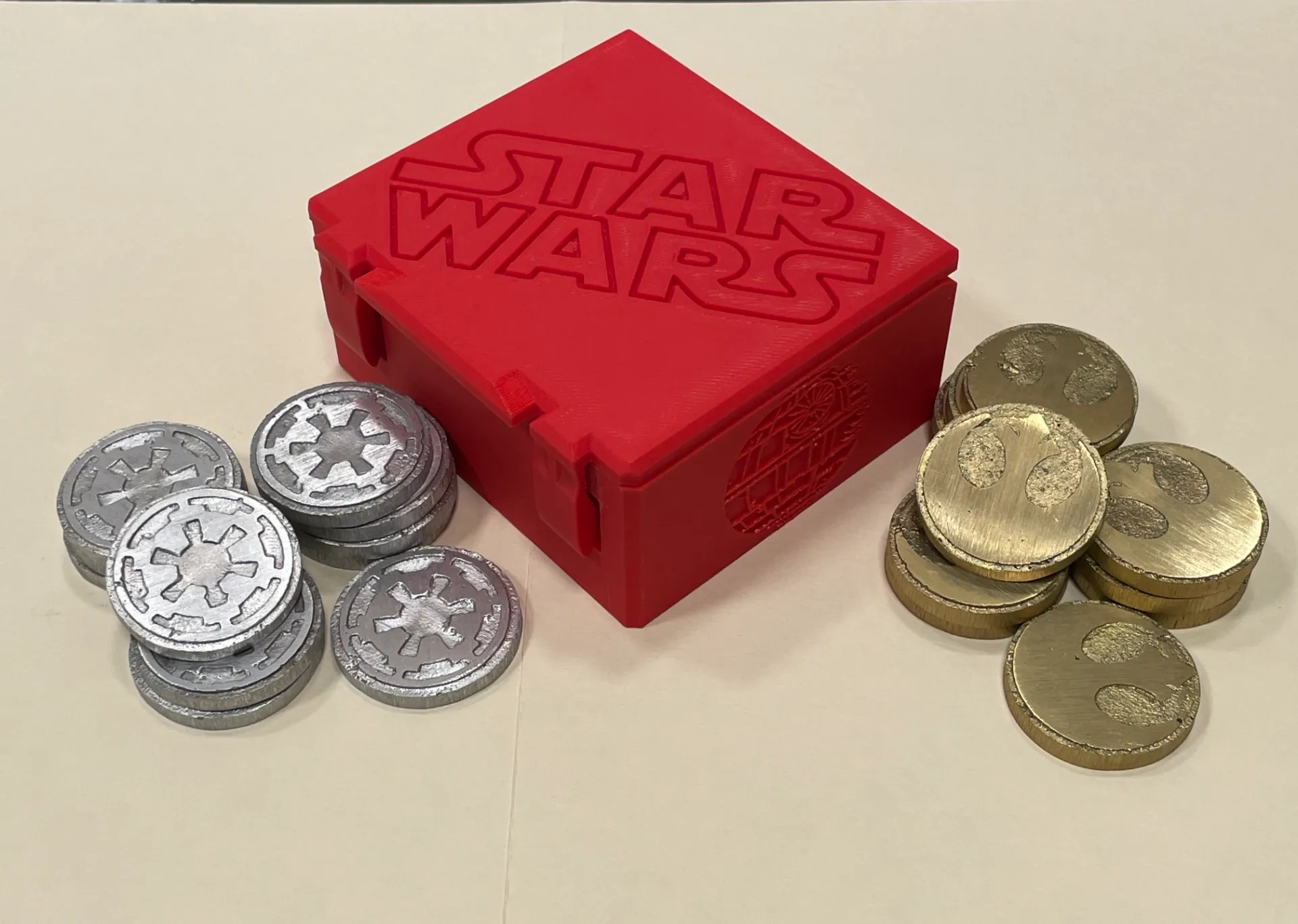 Star Wars Checkers Set 来自 C.A.S.T. - MakerWorld