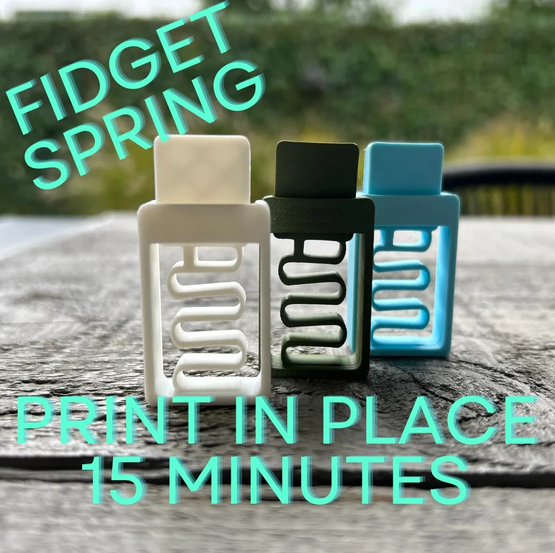 Fidget Spring 来自 Thijmen - MakerWorld