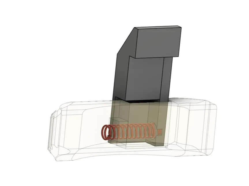 Compression spring for mag release of the Block 26 来自 AdiCrafts ...