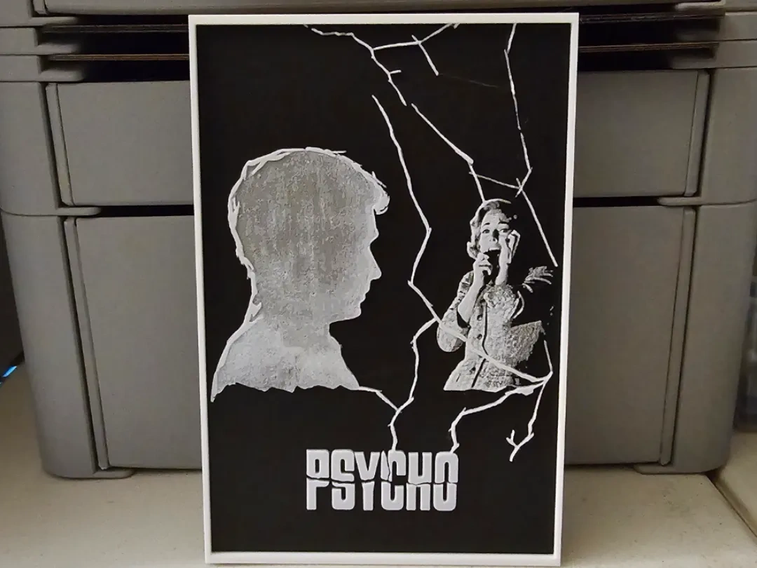 Psycho Movie Poster - Hueforge Art 来自 Lumpy3D - MakerWorld