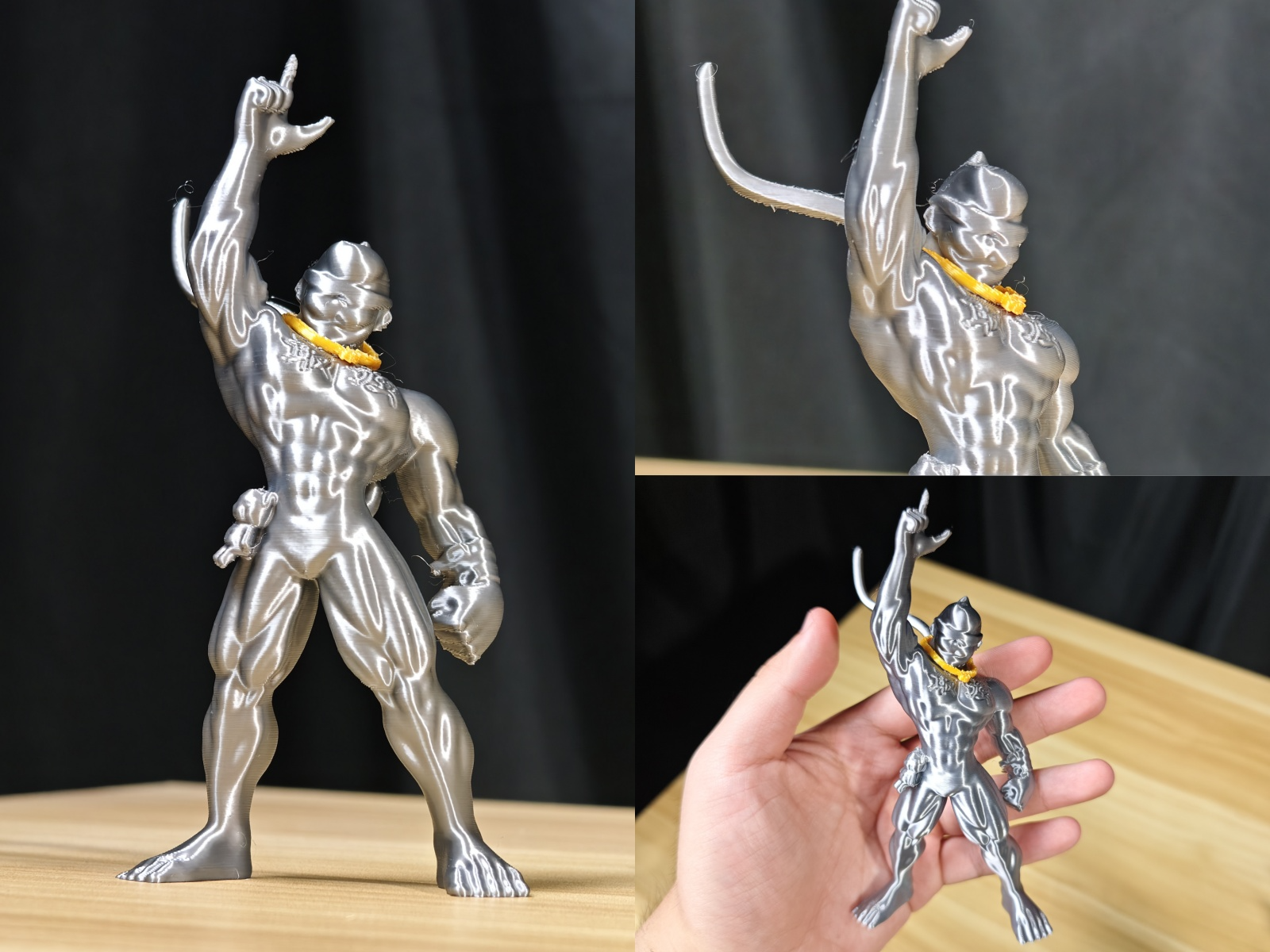 钢铁猩猩兽 数码宝贝 自信猩猩 手办模型 来自 我是JODGE MakerWorld：免费下载 3D 模型