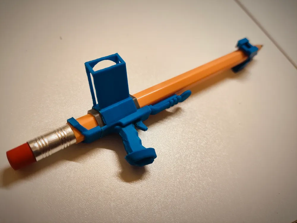 斯普拉遁 铅笔狙 Splatoon Snipewriter 5H 来自 Ezio_zh MakerWorld：免费下载 3D 模型