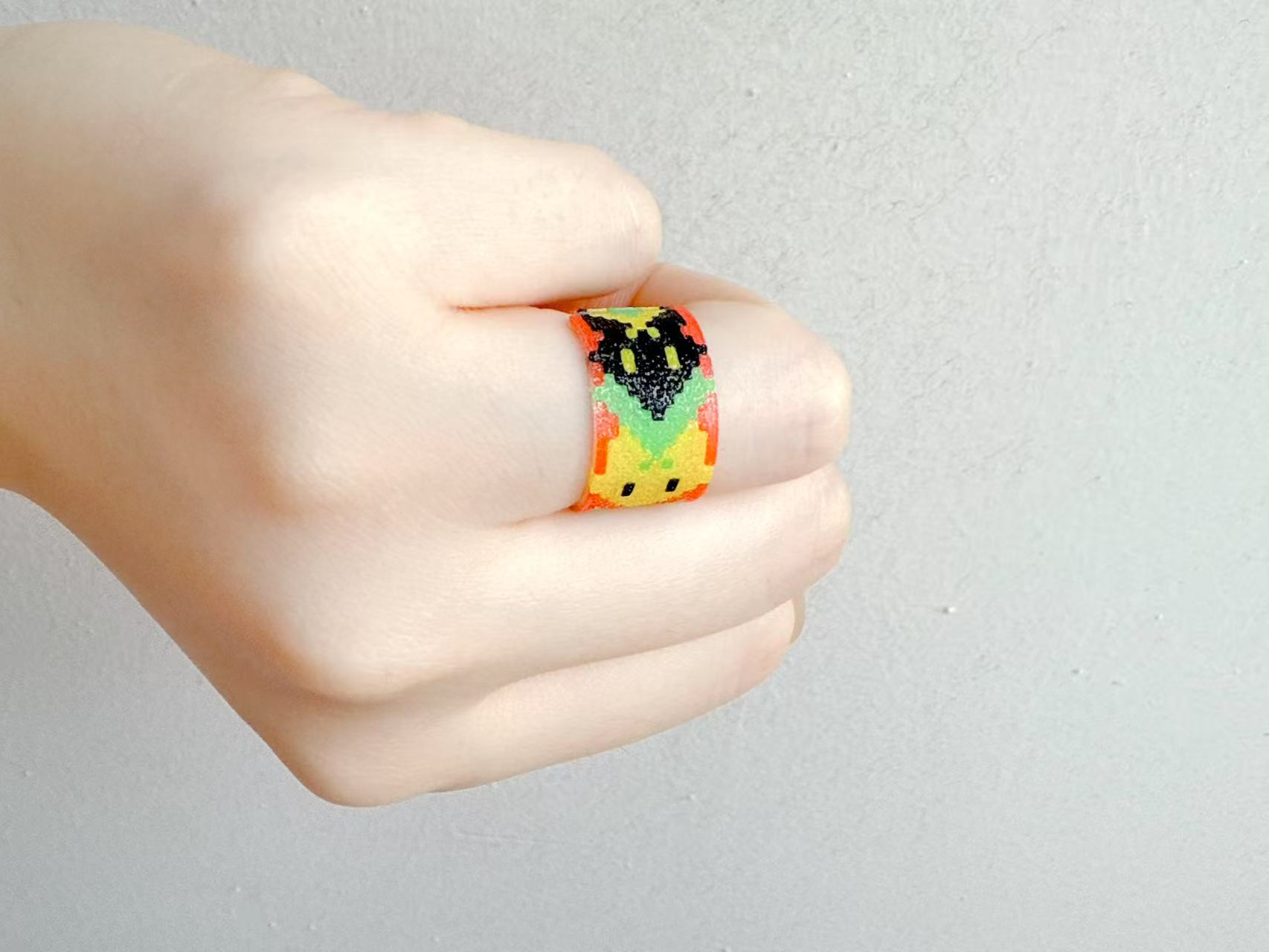 喷喷斯普拉顿结拜绳戒指开口戒Splatoon Friendship Bracelet Ring 来自 蛮颓屁股按摩师巴师傅 ...