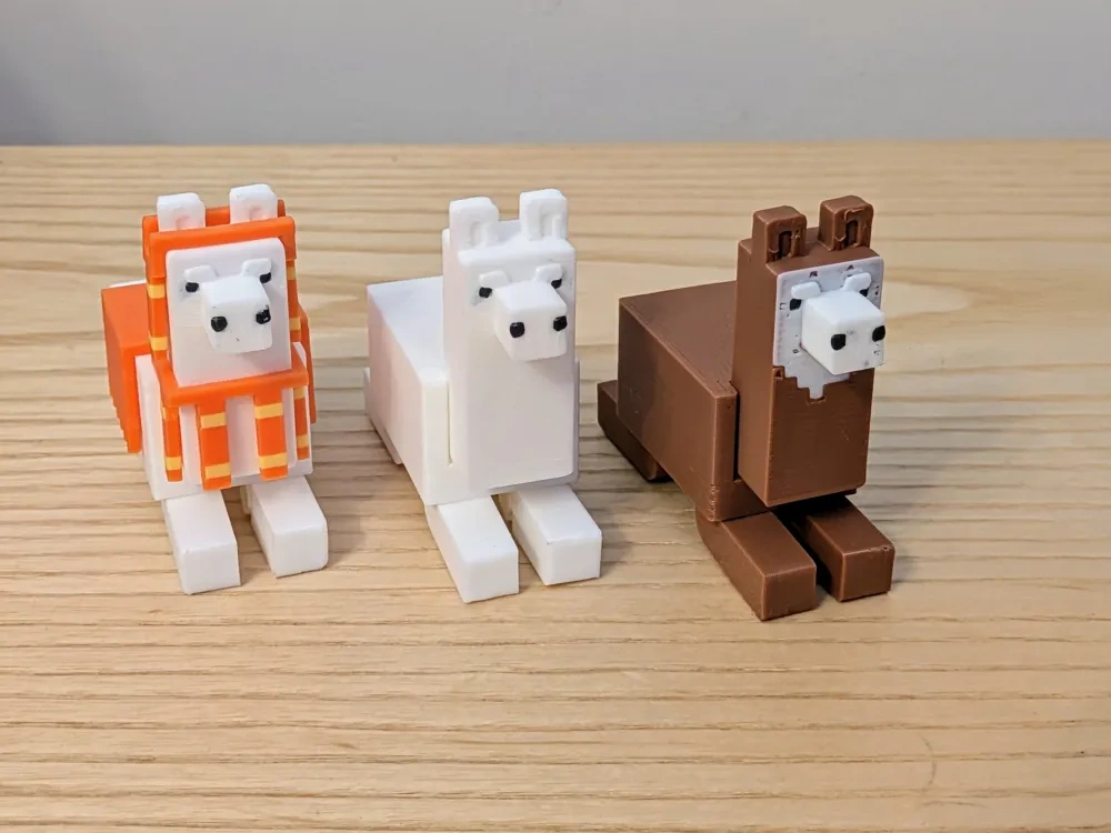 我的世界羊驼 来自 JayemMakerWorld：免费下载 3D 模型