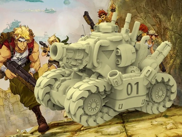 Metal Slug Tank SV-001/II 来自 3DXAV - MakerWorld