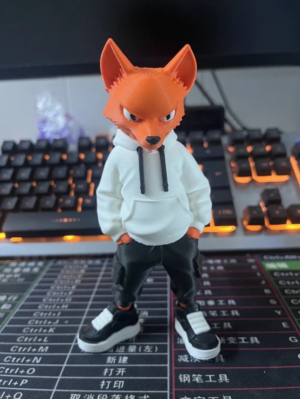 狐狸小子 来自 Rocket Luo MakerWorld：免费下载 3D 模型