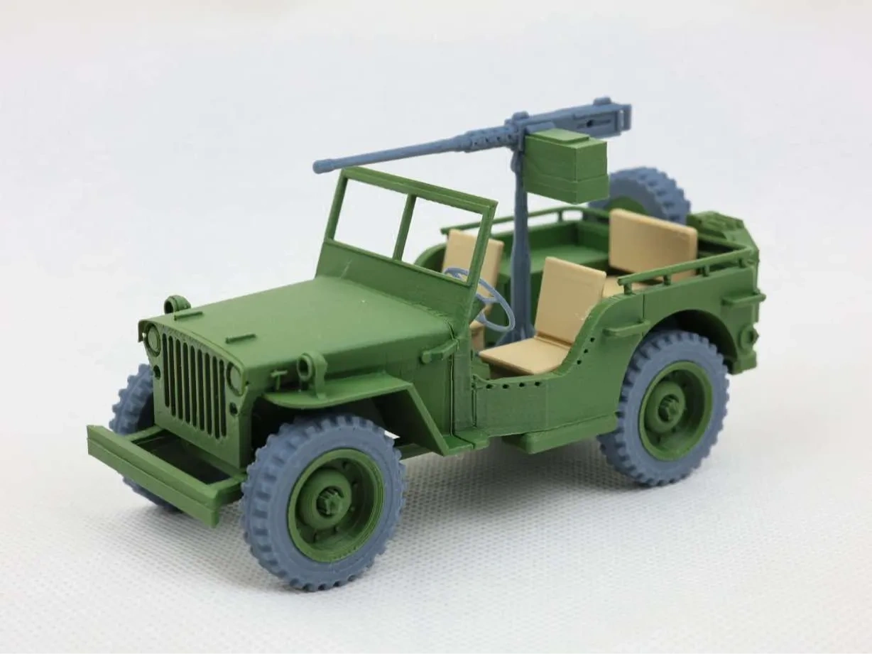 Jeep Willys MB Army Truck with machine gun V3 来自 mikolaj ...