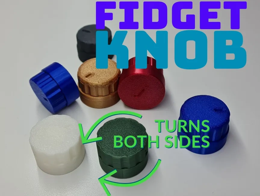 Fidget Knob 来自 Mekelele - MakerWorld