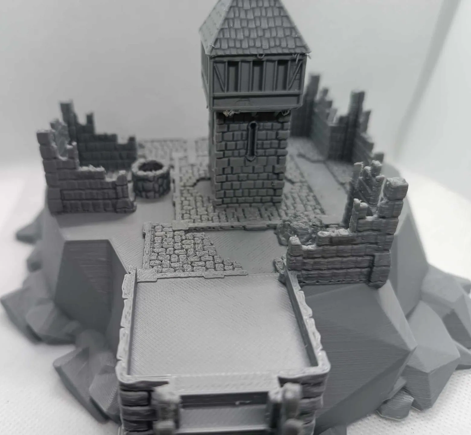 DnD Abandoned castle 来自 drakeforge3d - MakerWorld