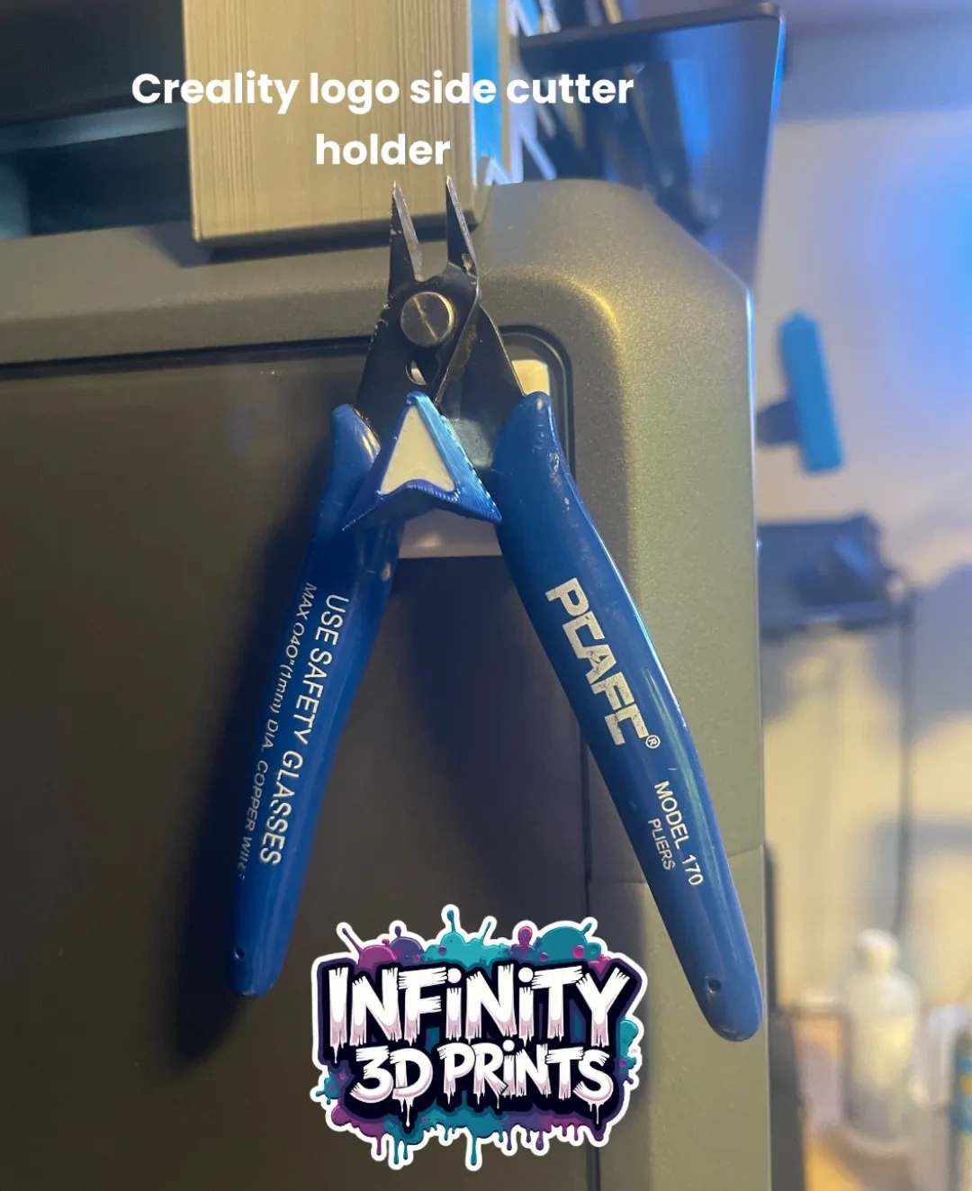 创想三维LOGO侧剪刀架-粘贴式 来自 INFINITY 3D PRINTS - MakerWorld