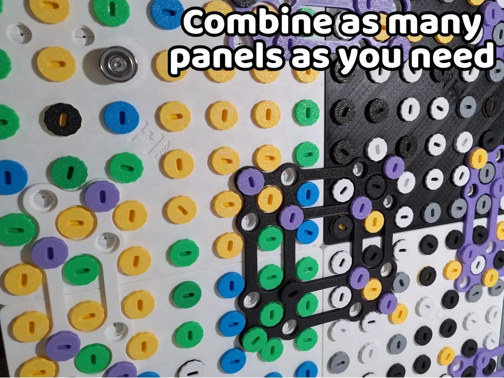 模块化声学/背景面板 - 免费 3D 打印模型 - MakerWorld